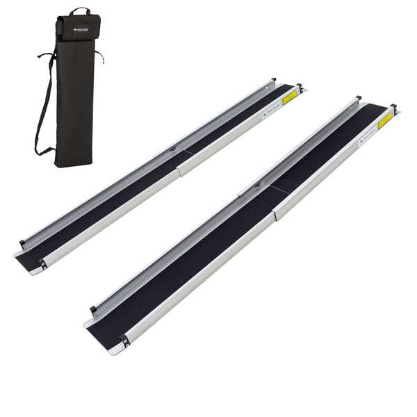 Silver Spring Wheelchair Track Ramp w/Bag, 600 lb Cap. TWR-V2-3-5-Kit ...