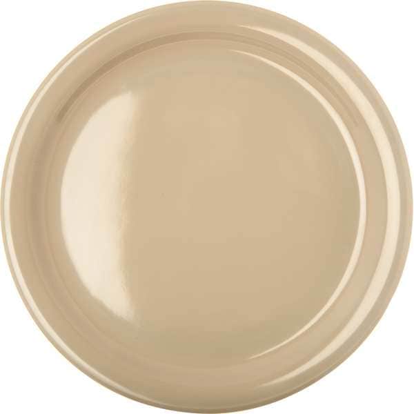 Carlisle Foodservice Dinner Plate, 8.92" Dia, Tan KL20025 | Zoro