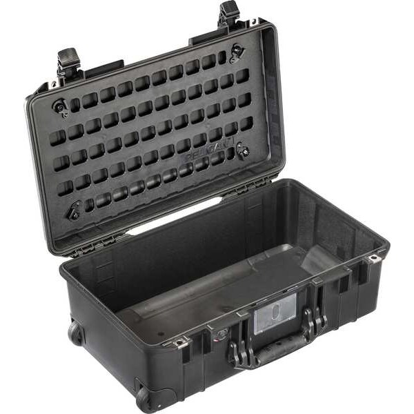 Pelican Black MOLLE Panel, Black, Plastic, 13 in 1535MP | Zoro