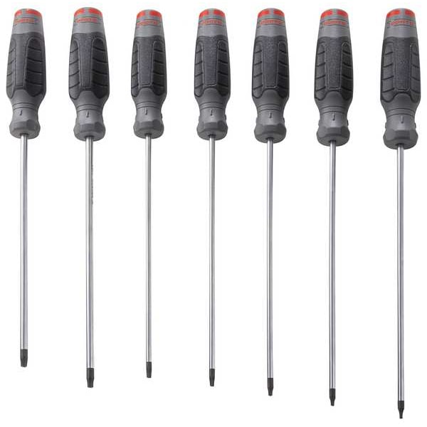 Proto Screwdriver Sets, Torx, 7 pcs J1207STPS | Zoro