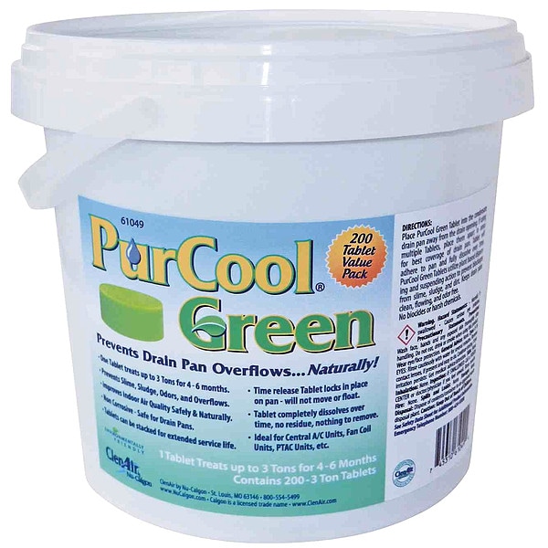 Nu-Calgon Condensate Pan Treatment, Tablet, 3 ton 61049 | Zoro