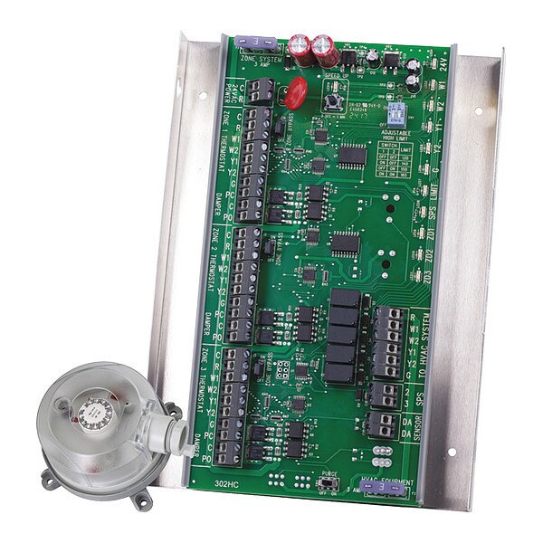 Io Hvac Controls Zone Panel, 3 Zone, 2H/2C, ESP ZP3-HCMS-ESP | Zoro