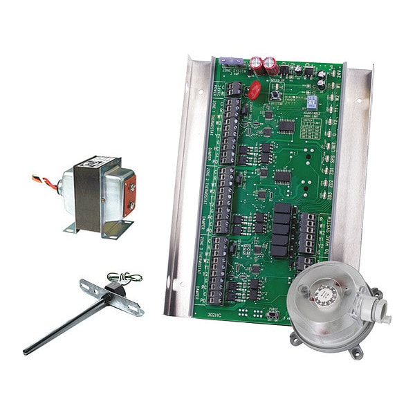 Io Hvac Controls Zone Panel, 3 Zone, 2H/2C, ESP Kit ZP3-HCMS-ESP-KIT | Zoro