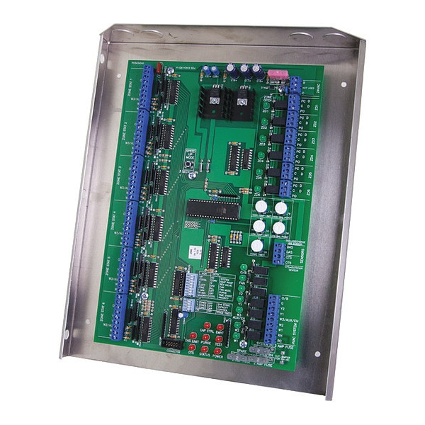 Io Hvac Controls Universal Zone Panel, 6 Zone, 3H/2C ZP6 | Zoro