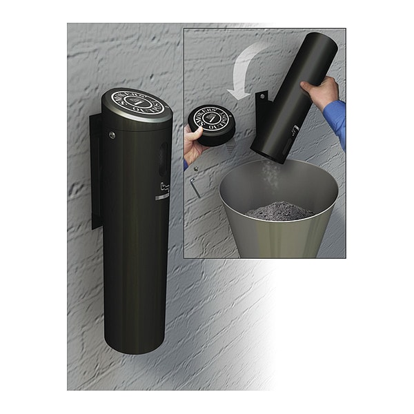 Commercial Zone Products Smoker's Outpost Swivel Lock Wall-mounted ...