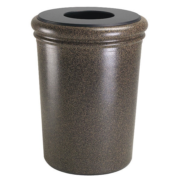 Commercial Zone Products 50 Gal Trash Can, Aspen 720918 | Zoro
