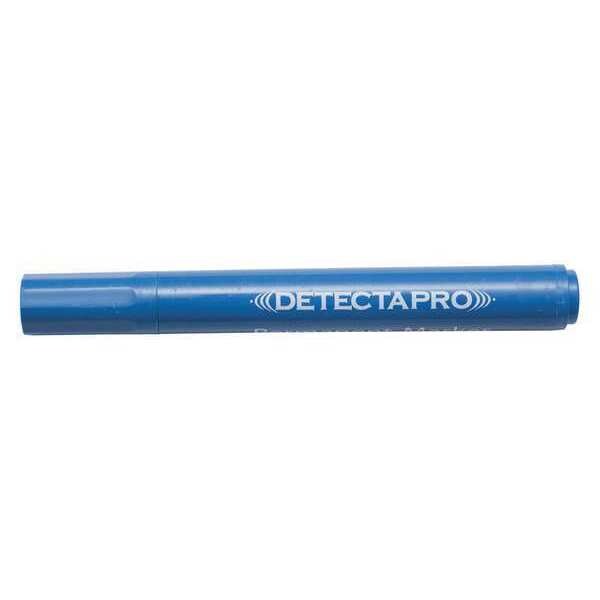 Detectapro Permanent Marker, Slim Design, Black, PK10 SMPENBK | Zoro