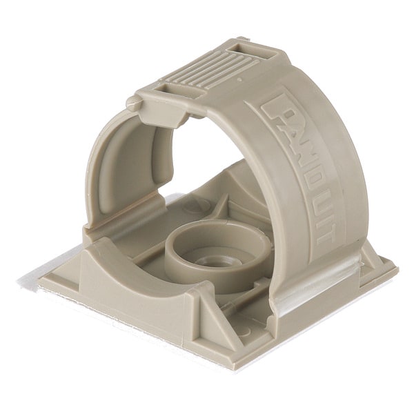 Panduit Cable Clip, Polypropylene, 0.5 lb. Strength, 100 PK ARC.68-A ...