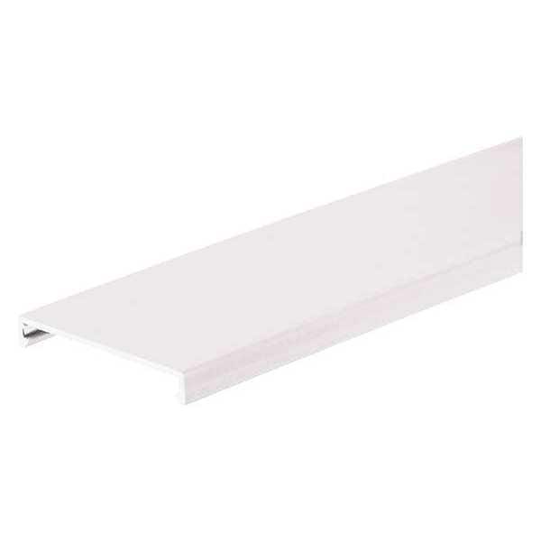 Panduit Wiring Duct Cover, White, 6ft NC1.5WH6 | Zoro