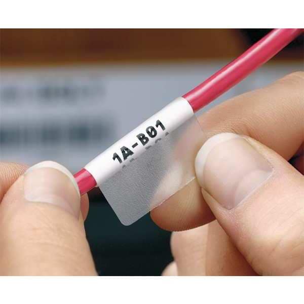 Panduit P1, Label Cassette, Self-Laminating, Print On, Vinyl, Clear ...