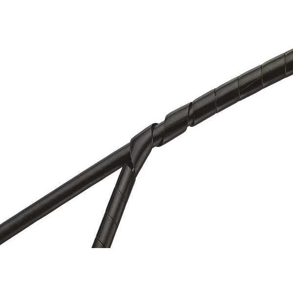 Panduit Spiral Wrap, 0.50"x100ft, Polyethylene, Wht T50R-CY | Zoro