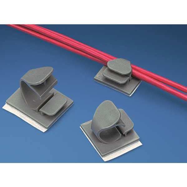 Panduit Wire Clip, Adhesive Backed, PK50 LWC50-A-L20 | Zoro