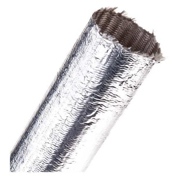 Techflex Thermashield Tube, 2-1/2", Silver TTN2.50SV3 | Zoro