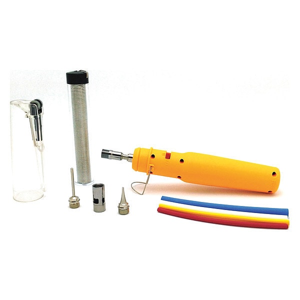 Wall Lenk Butane Soldering Iron Kit, Case, 4 in 1 LSP-60K-1 | Zoro