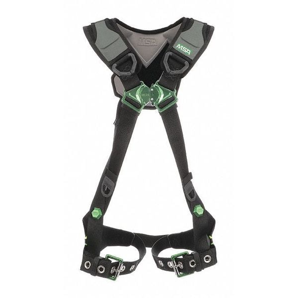 Msa Safety Full Body Harness, XL, Nylon 10239985 | Zoro