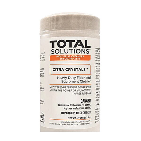 Total Solutions Granular Degreaser, 50 lb. Box, Powder, Orange 6655050 ...