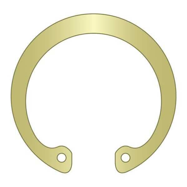 Rotor Clip Internal Retaining Ring, Steel, Zinc Yellow Finish, M10 Bore ...