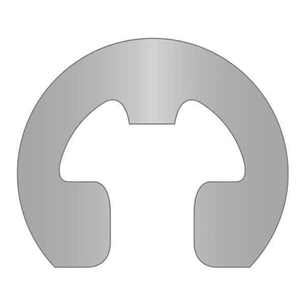 Rotor Clip External-E E-Clip, Stainless Steel, Plain Finish RE-021-SS ...