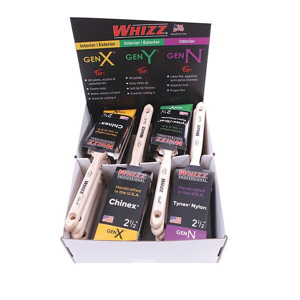 Whizz Professional Paint Brush Set, 1 25360 | Zoro