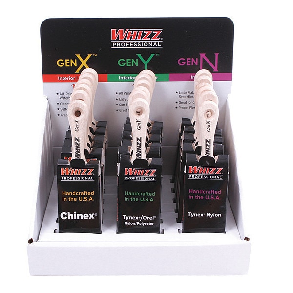 Whizz Professional Paint Brush Set, 1 34520 | Zoro