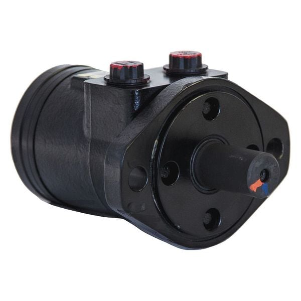 Buyers Products Hydraulic Motor With 4-Bolt Mount/NPT Threads And 7.3 ...
