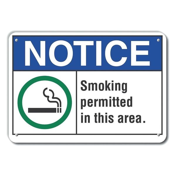 Lyle Notice Sign, 7" H, 10" W, Vertical Rectangle, English, LCU5-0032 ...