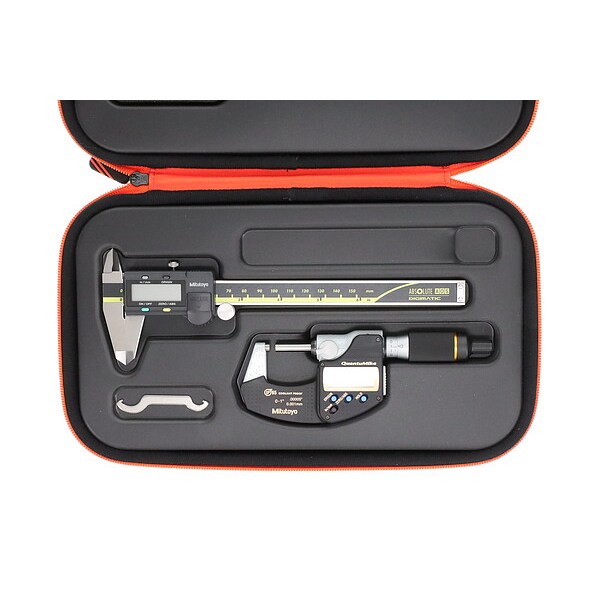 Mitutoyo Precision Measuring Tool Kit, 0" to 1 64PKA288 | Zoro