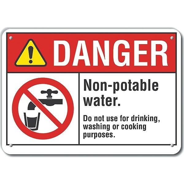 Lyle Non-potable water. Do not use for drinking, washing or cooking ...