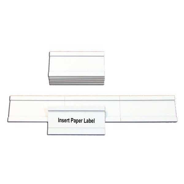 Mastervision Magnetic Data Cards, 1"x2", White, PK25 FM1325 | Zoro