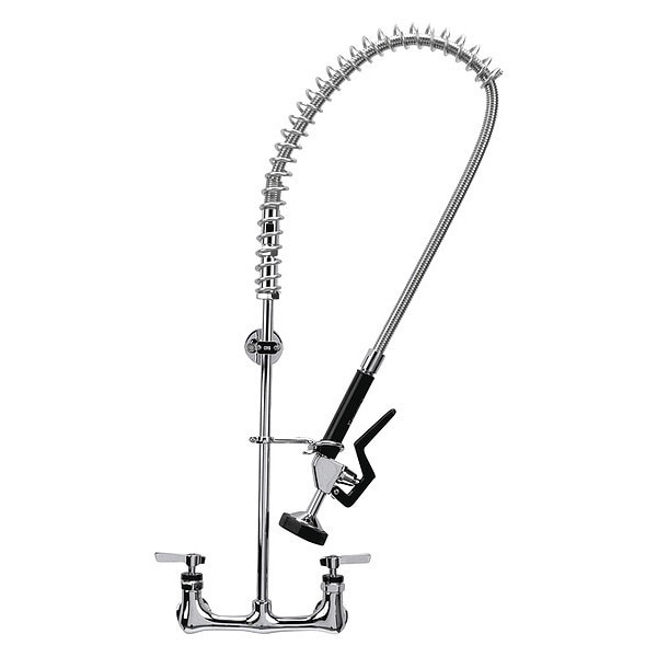 Component Hardware Encore 8" OC. Brass Chrome Plated Wall Mount Pre ...