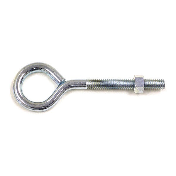 Nu-Set Eye Bolt 1 in ID, Steel, Zinc Plated 2892 | Zoro