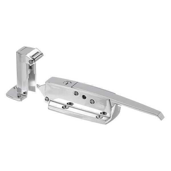 Component Hardware Polished CP Walk-In Door Latch Lock and W19-2000-C ...