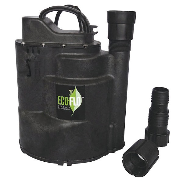 Eco-Flo Automatic Submersible Utility Pump 1/3HP SUP58 | Zoro