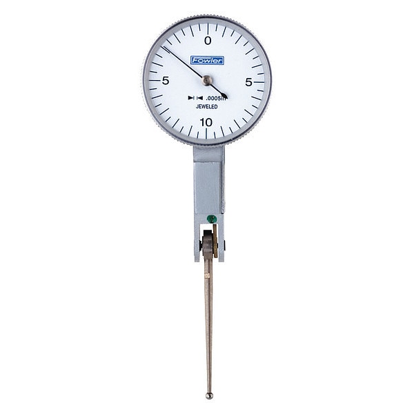 Fowler 1" Horizontal White Test Indicator 525627810 | Zoro