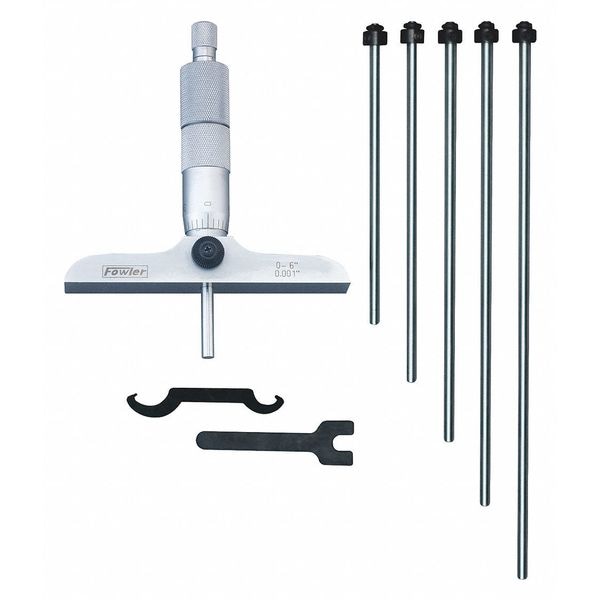 Fowler Depth Micrometer 522251160 | Zoro