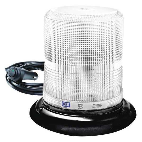 Pulse Ii Led Beacon, Med Pro, Vac-Mag, 12-24Vdc, Clr 7970C-VM | Zoro