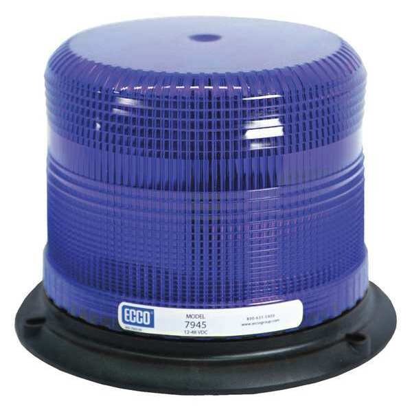 Pulse Ii Led Beacon, Alum, Epoxy, Low Pro, Blue 7975B | Zoro