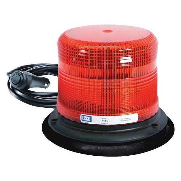 Pulse Ii Led Beacon, Low Pro, Vac-Mag, 12-48Vdc, Red 7945R-VM | Zoro