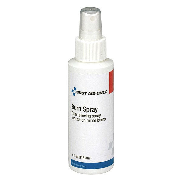 First Aid Only First Aid Kit Refill, Burn Spray, 4oz Bottle FAE-1304 | Zoro
