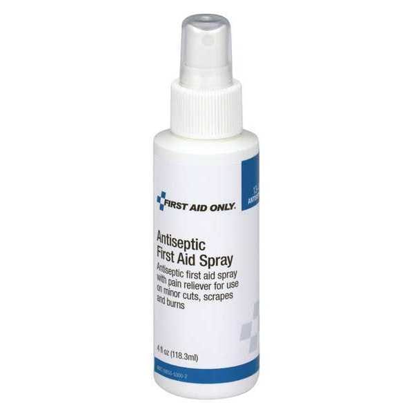 First Aid Only First Aid Kit Refill, Antiseptic Spray, 4oz Bottle FAE ...
