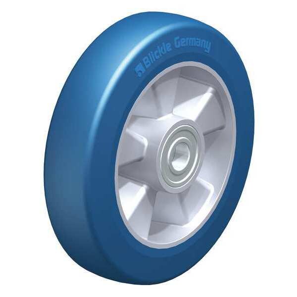 Blickle Caster Wheel, Polyurethane, 8", 1550 lb. ALBS 200/20K-BB0.5 | Zoro