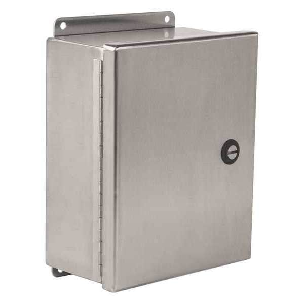 Wiegmann 1/4 Turn Latch Electrical Enclosures, 10 in H, 6 in D, 8 in W ...
