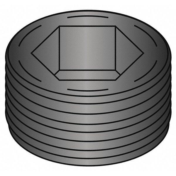 American Sockets 1 SOCKET PIPE PLUG FLUSH 7/ PLAIN, PK25 01000PPSF | Zoro