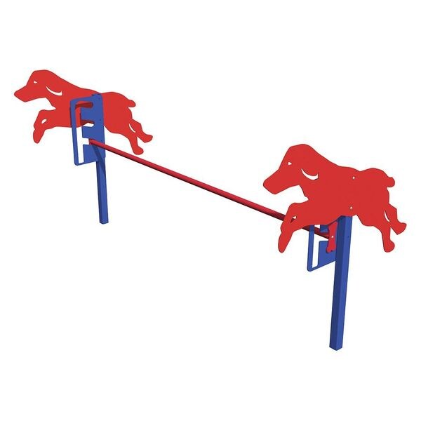 Bark Park Dog Park Rover Jump Over, Red/Blue PBARK-450-P | Zoro