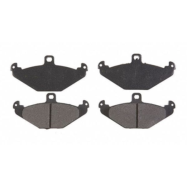 Acdelco Brake Pad, Semi-Metallic, Front 17D491AM | Zoro