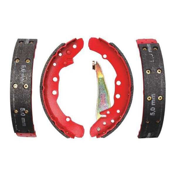 Acdelco Brake Shoe Set, Rear, Riveted 17712R | Zoro