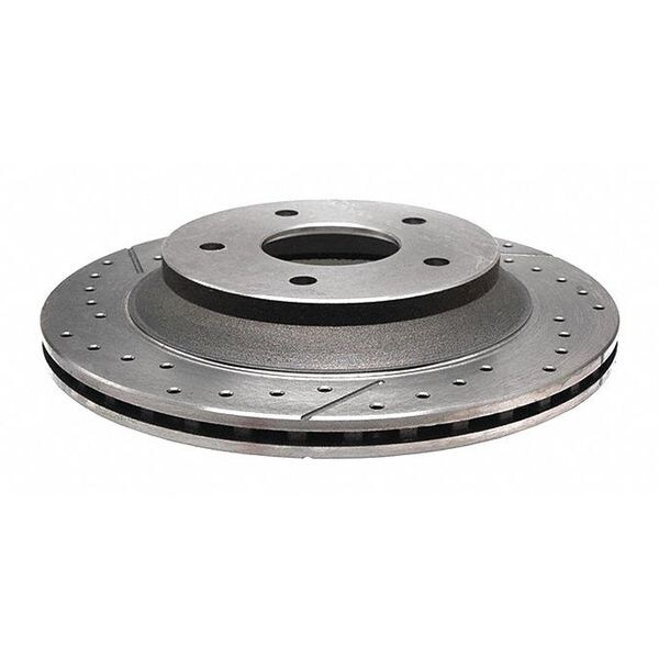 Acdelco Brake Rotor, Side Disc, Rear Driver 18A1046 | Zoro