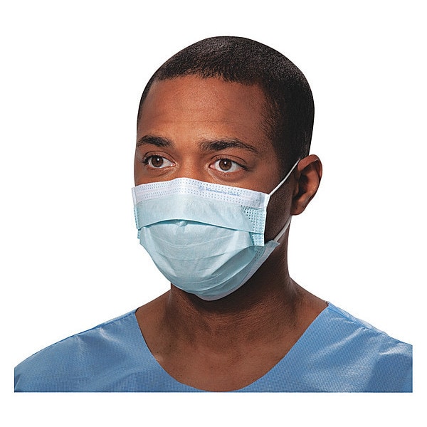 Kimberly-Clark Professional Procedure Mask, Pleat-Style w/Ear, PK500 ...