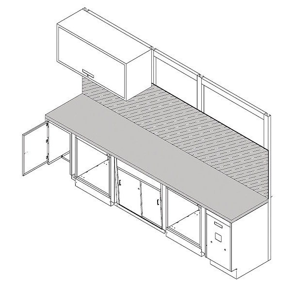 Equipto EquiptoBay Bench SS Top/WC And Chaseway S6 | Zoro