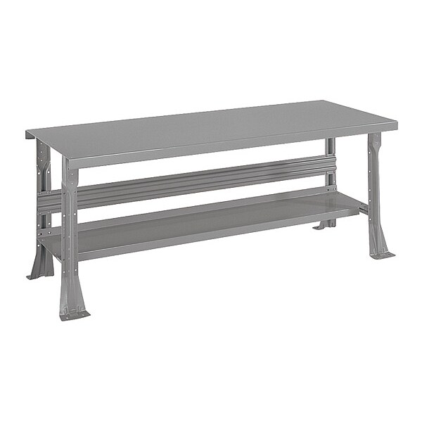 Equipto Open Leg Bench W/ Shelf 2323D4 | Zoro
